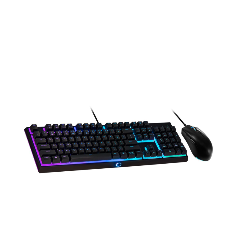 COOLER MASTER MS111 350DPI USB KEYBOARD MOUSE COMBO BLACK RGB ...